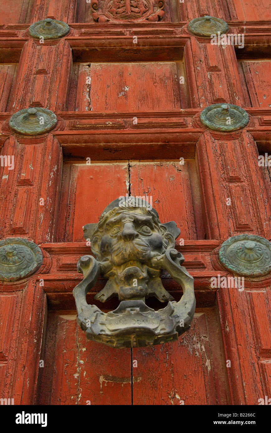 Carthusian Monastery Door Stock Photo - Alamy