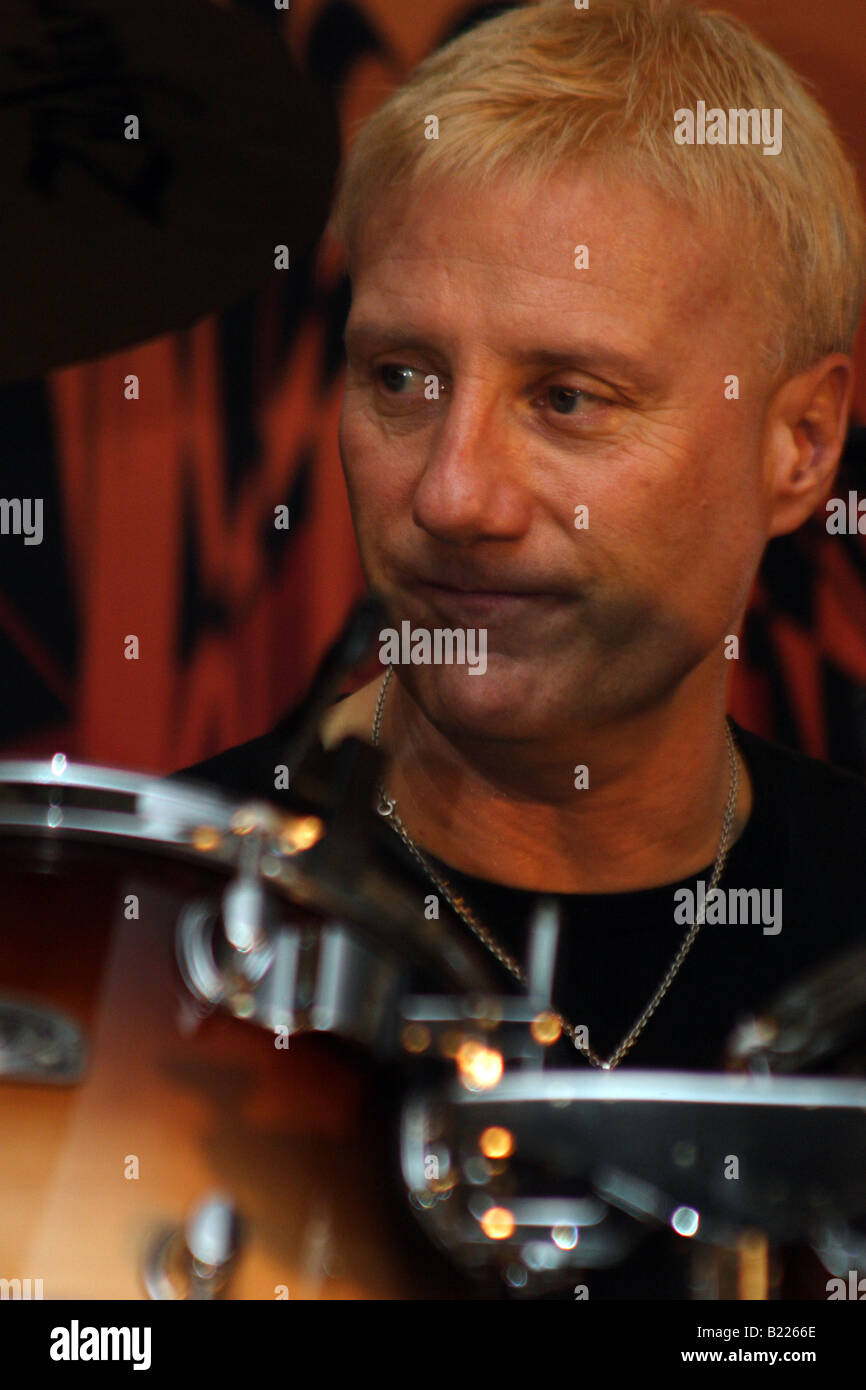 Gregg Bissonette Drummer Drum Music Musician Stock Photo - Alamy