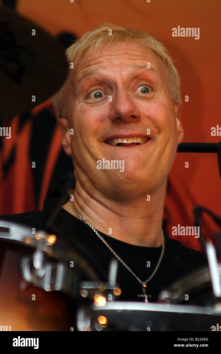 Gregg Bissonette Drummer Drum Music Musician Stock Photo - Alamy