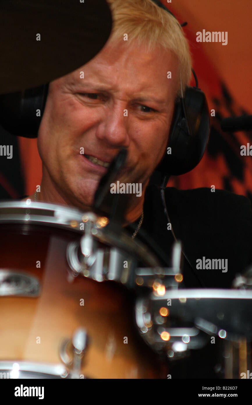 Gregg Bissonette Drummer Drum Music Musician Stock Photo - Alamy