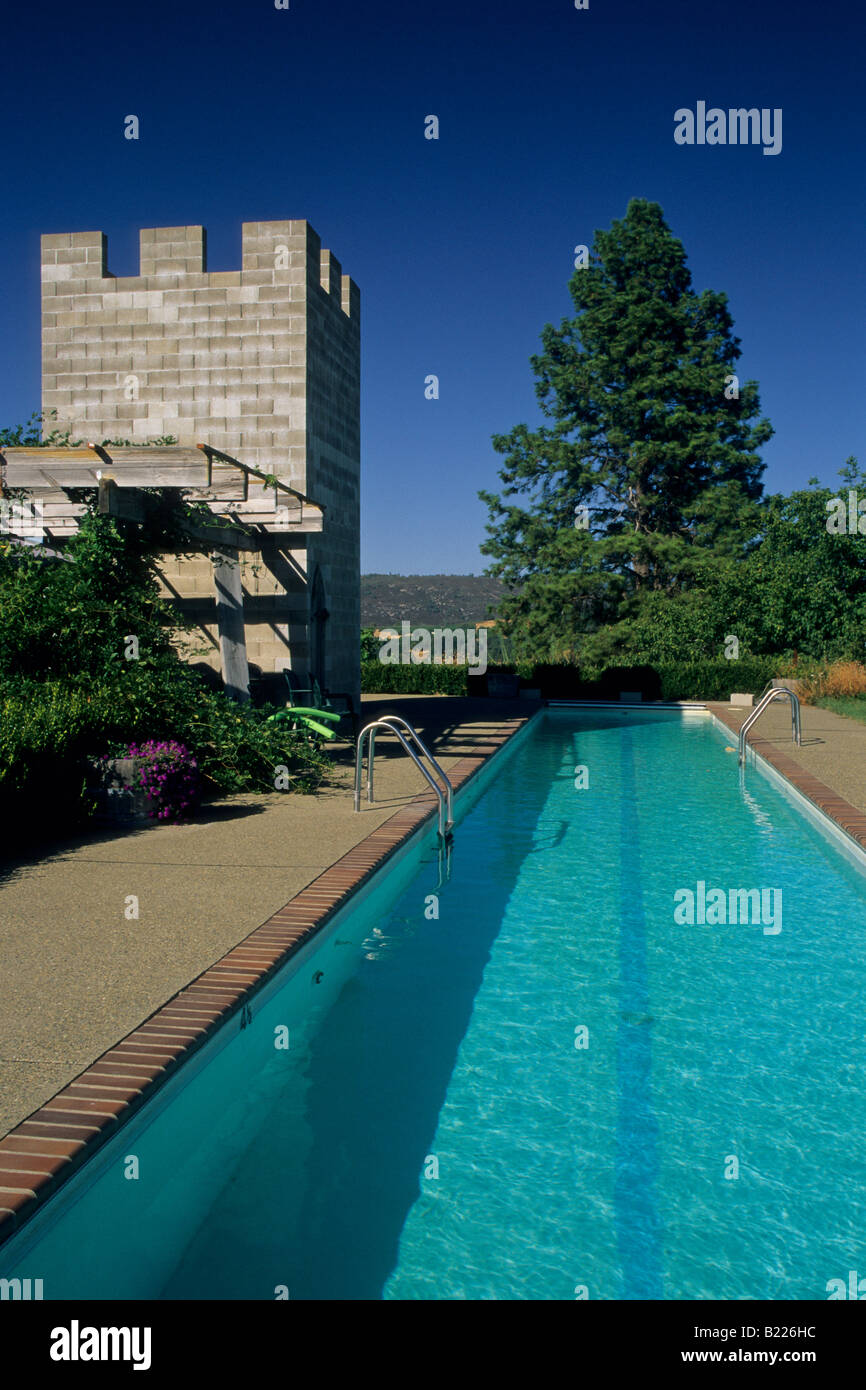 Pool at Fitzpatrick Winery Lodge Fair Play near Mt Aukum El Dorado ...