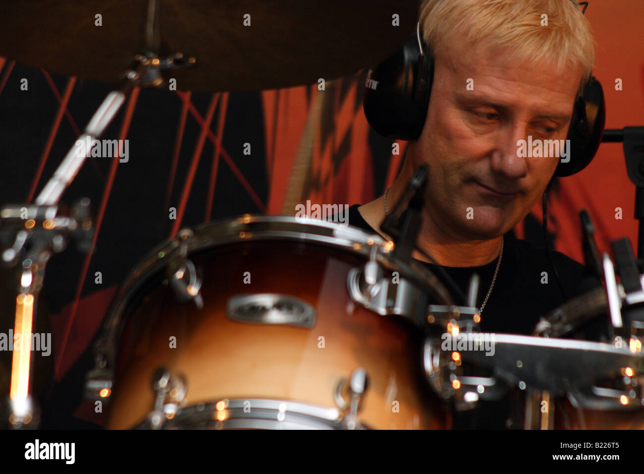 Gregg Bissonette Drummer Drum Music Musician Stock Photo - Alamy