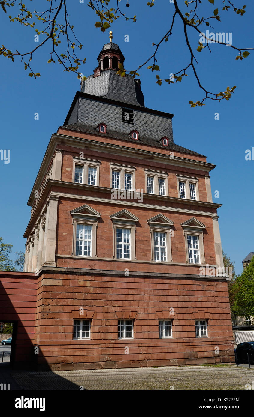 The Red Tower from the seventeenth century A.D. is the bell tower of ...