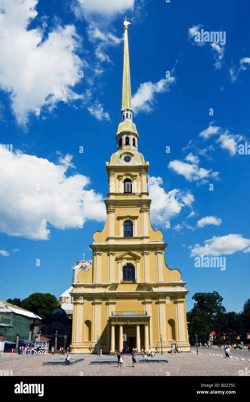 St Peter and Paul cathedral St Petersburg Russia Stock Photo - Alamy