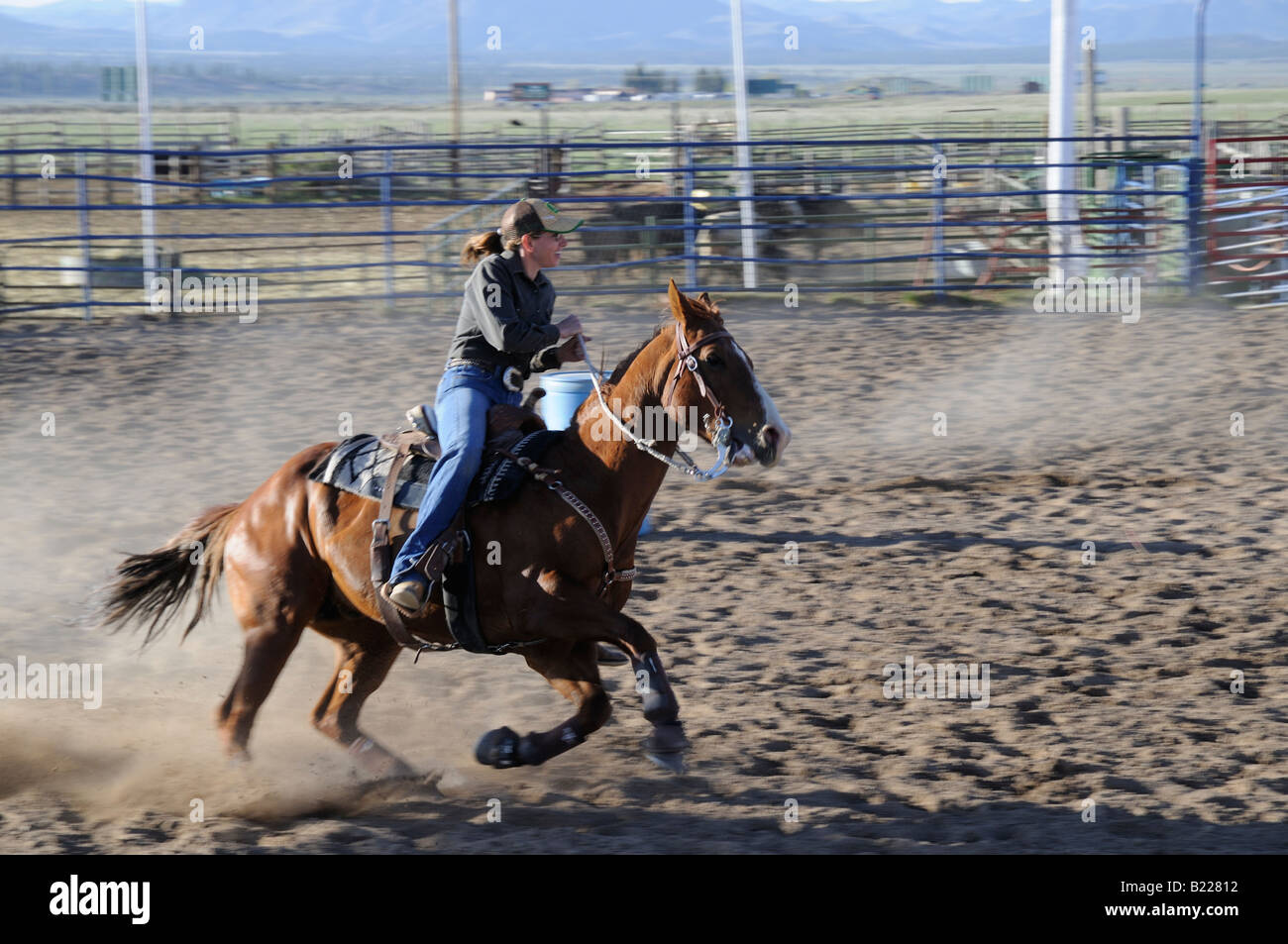 Country Rodeo near Bryce Canyon in Utah USA Stock Photo - Alamy
