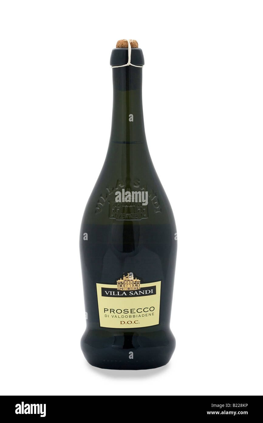 Villa sandi prosecco Doc di valdobbiadene wine Stock Photo - Alamy