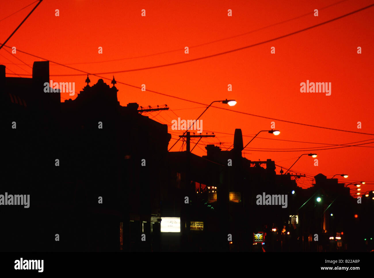 New Brunswick St Melbourne AUST Stock Photo - Alamy