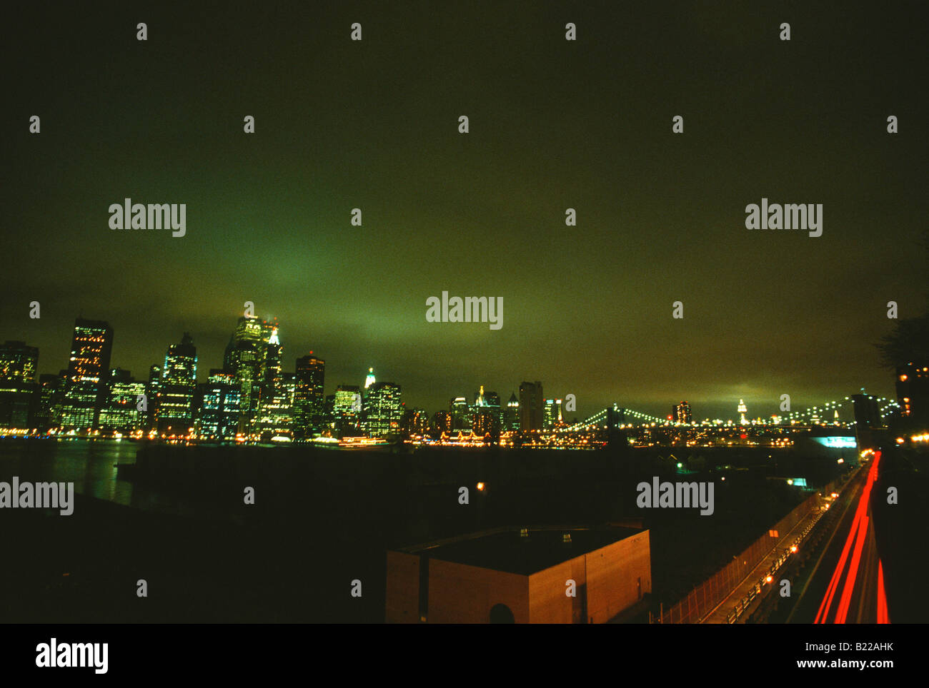 Manhattan from Brooklyn Height Promenade NY Stock Photo - Alamy