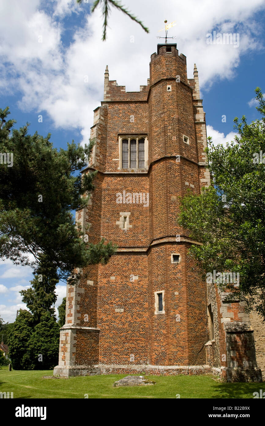 St Nicholas Church Castle Hedingham Essex Stock Photo - Alamy