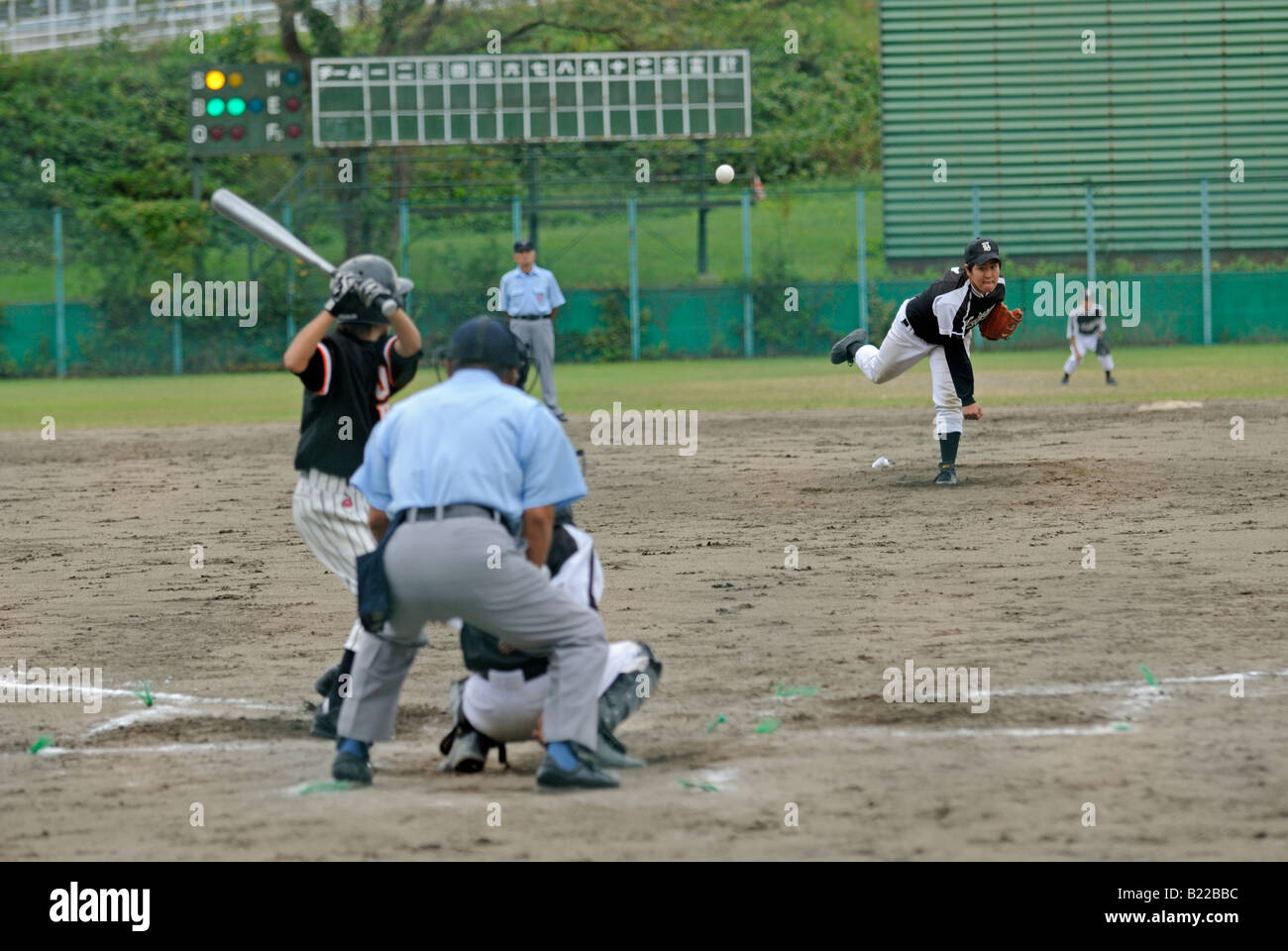 Japanese school baseball Sendai Japan Stock Photo - Alamy
