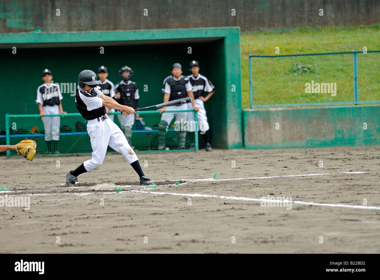 Japanese school baseball Sendai Japan Stock Photo - Alamy