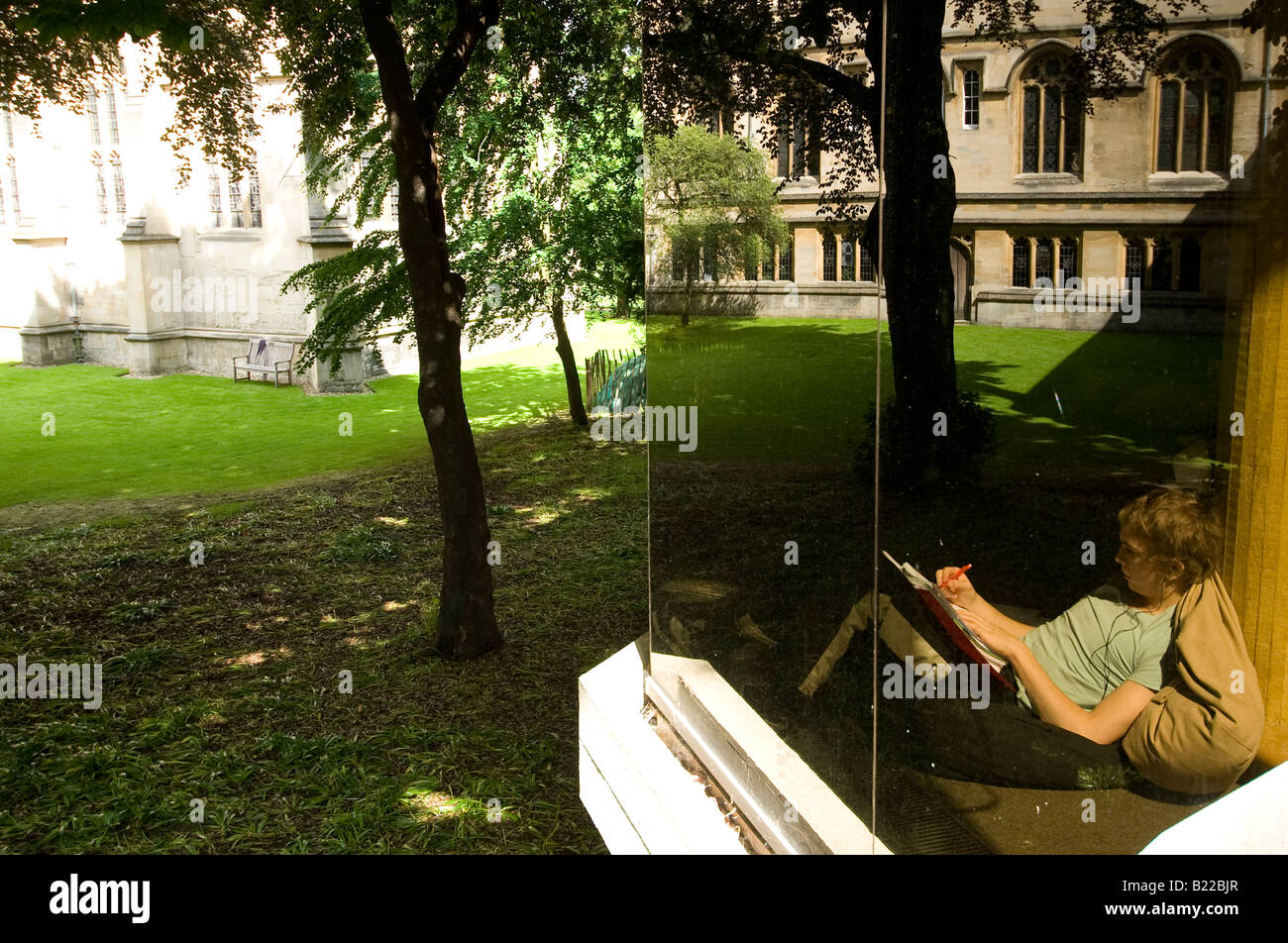 Oxford university college system hi-res stock photography and images ...