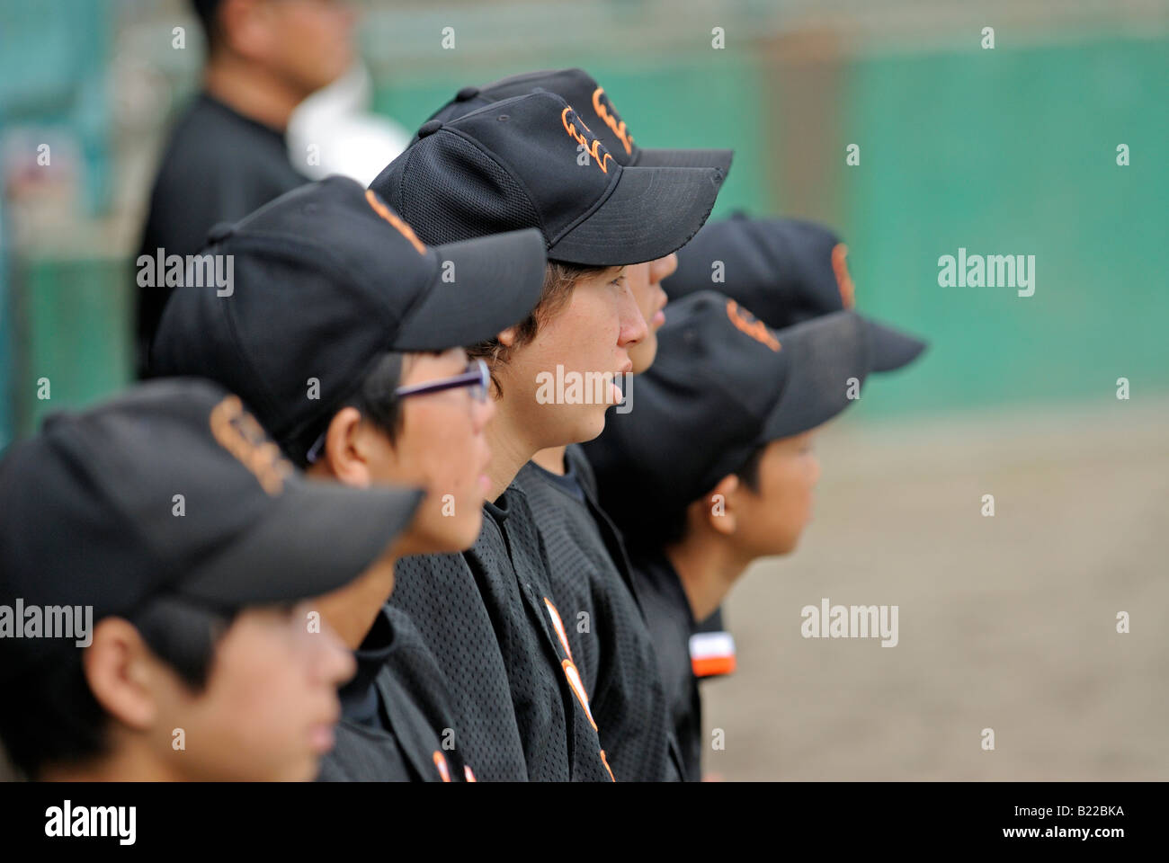 Japanese school baseball Sendai Japan Stock Photo - Alamy