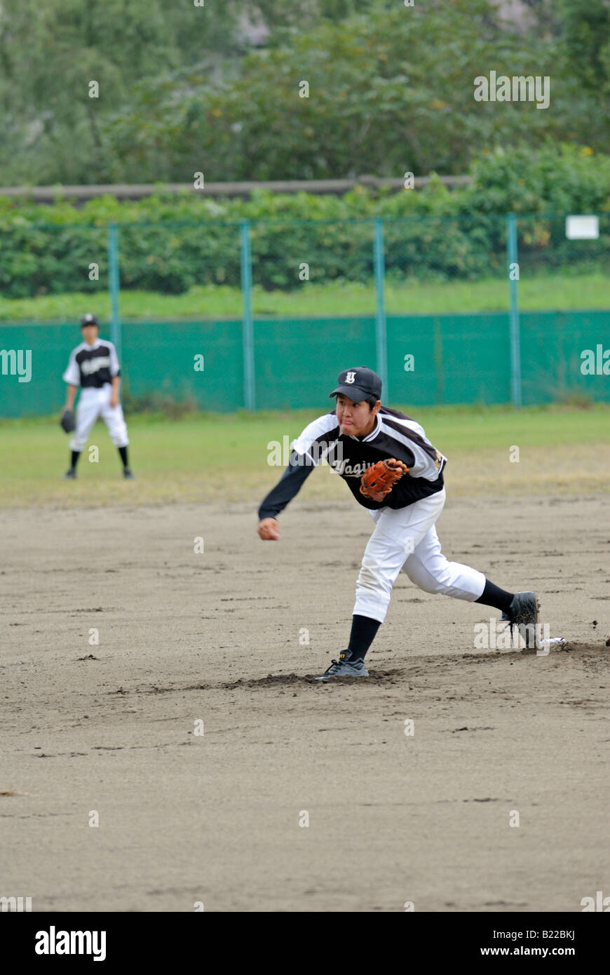 Japanese school baseball Sendai Japan Stock Photo - Alamy