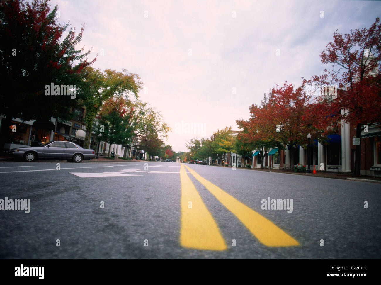 Main Street South Hampton LI Stock Photo - Alamy