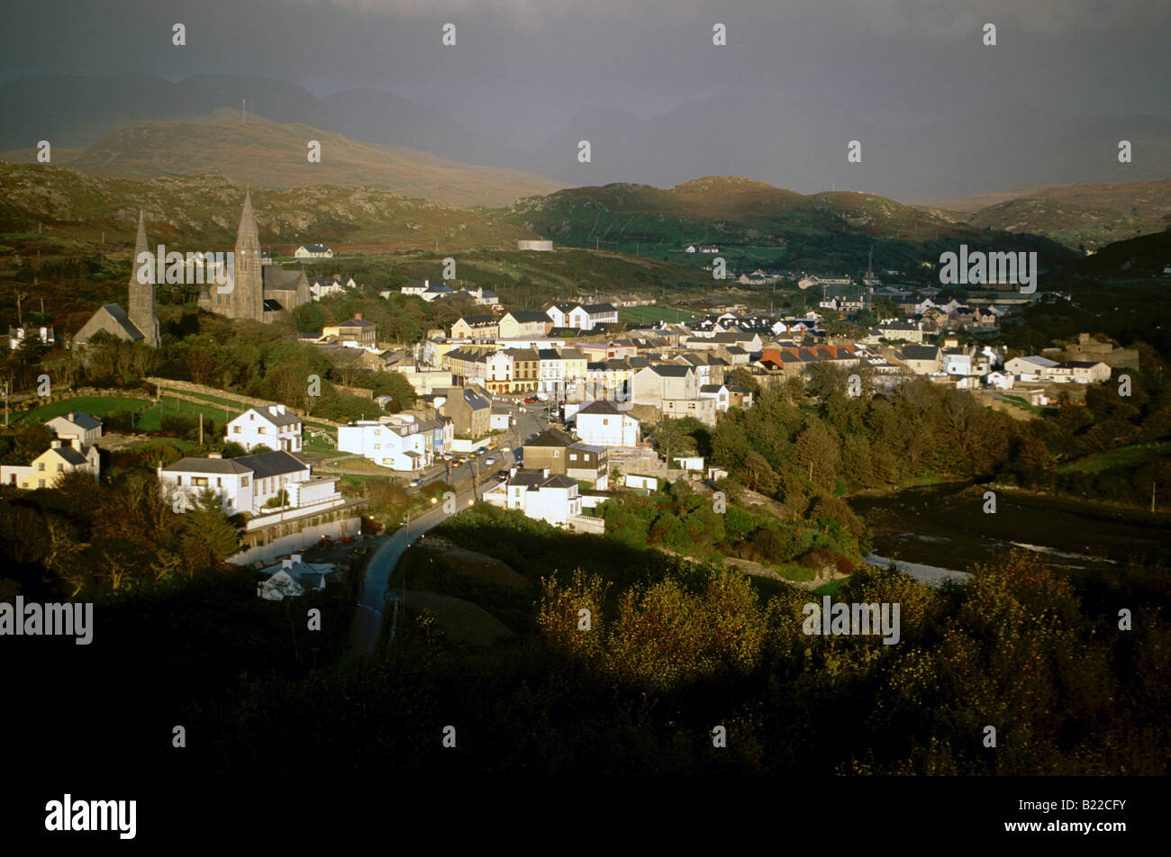 Panoramic view of clifden hi-res stock photography and images - Alamy