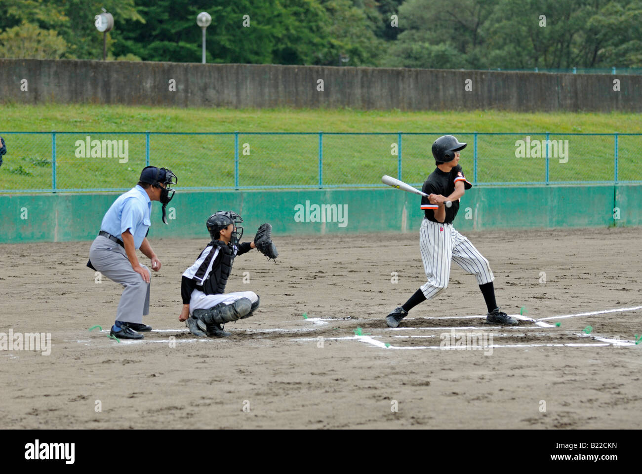 Japanese school baseball Sendai Japan Stock Photo - Alamy