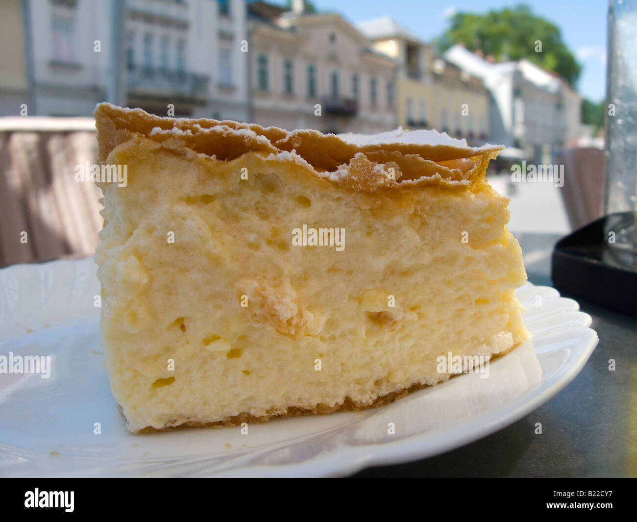 Custard tart Samobor Croatia Stock Photo - Alamy