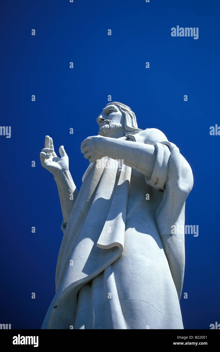 Christ Statue Casablanca Havana Cuba Caribbean Stock Photo - Alamy
