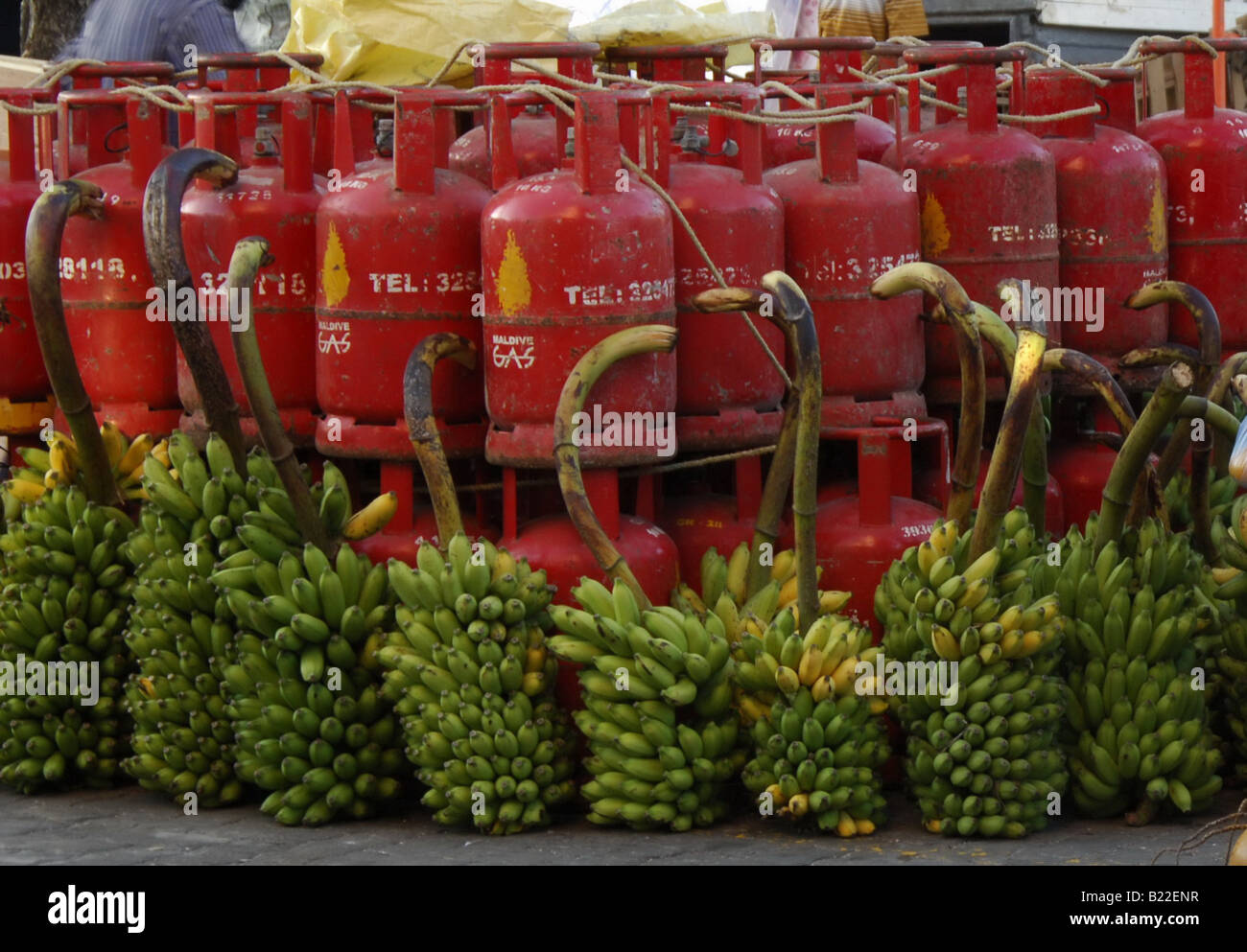 fruit and gas Stock Photo - Alamy