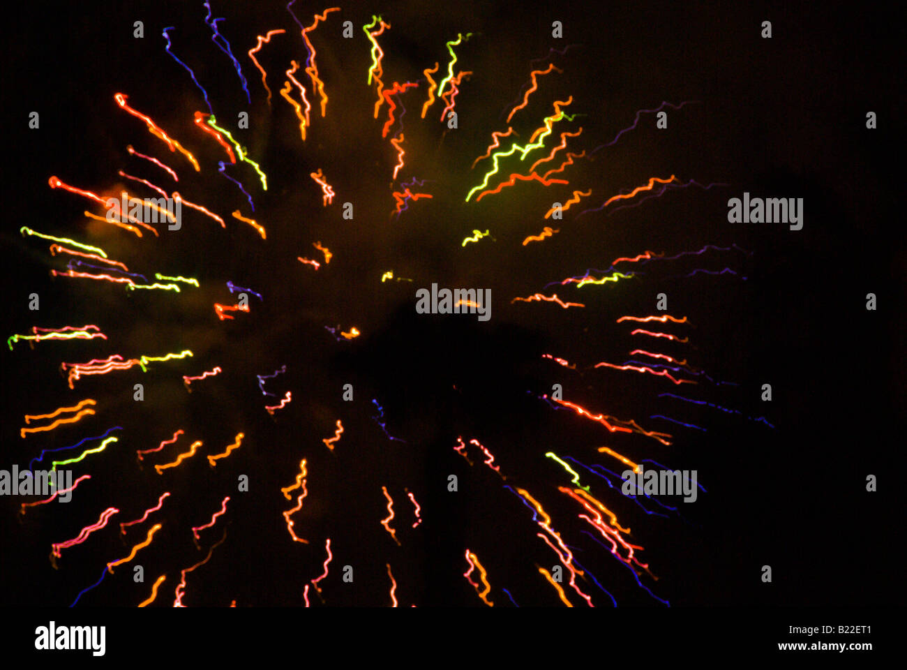 Multi burst fireworks hi-res stock photography and images - Alamy