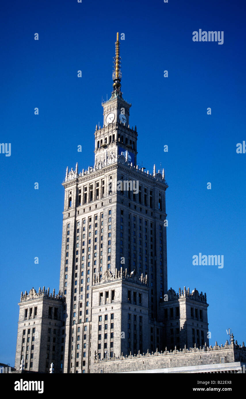 The tall Culture Palace biggest piece of architecture of the communist ...