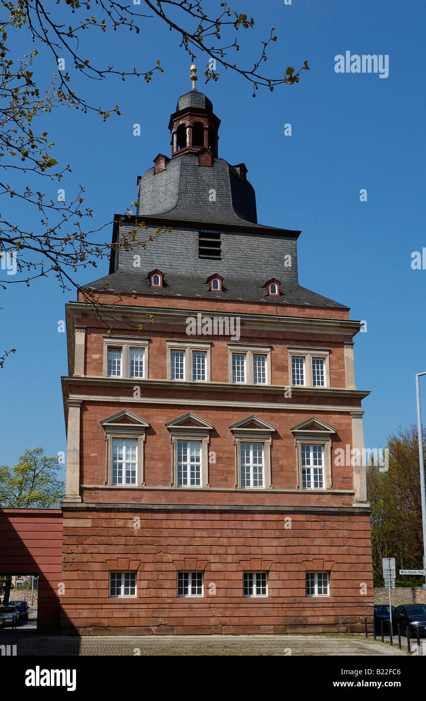 The Red Tower from the seventeenth century A.D. is the bell tower of ...