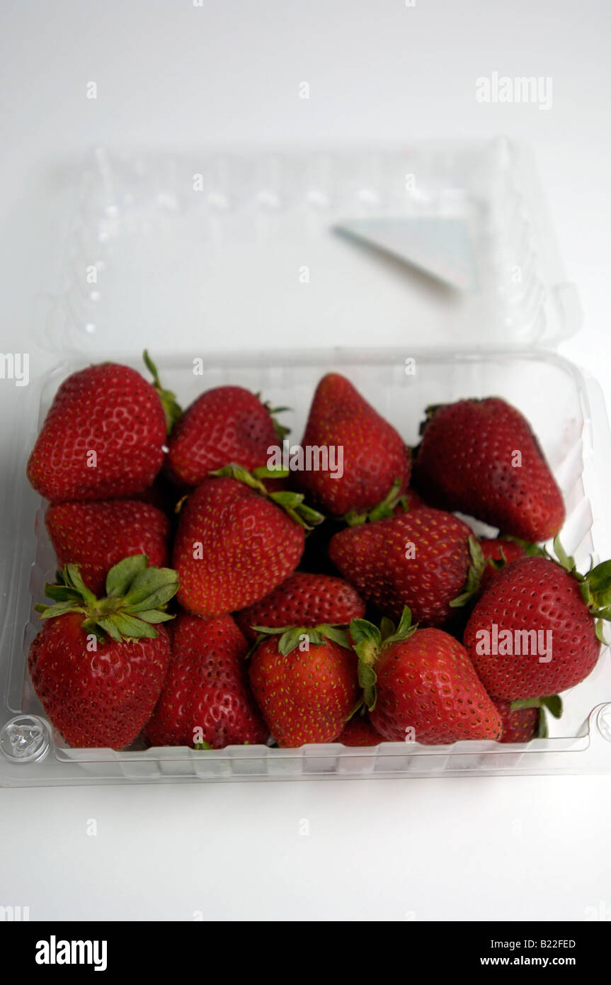 Fresh strawberries straight from the food market Stock Photo - Alamy