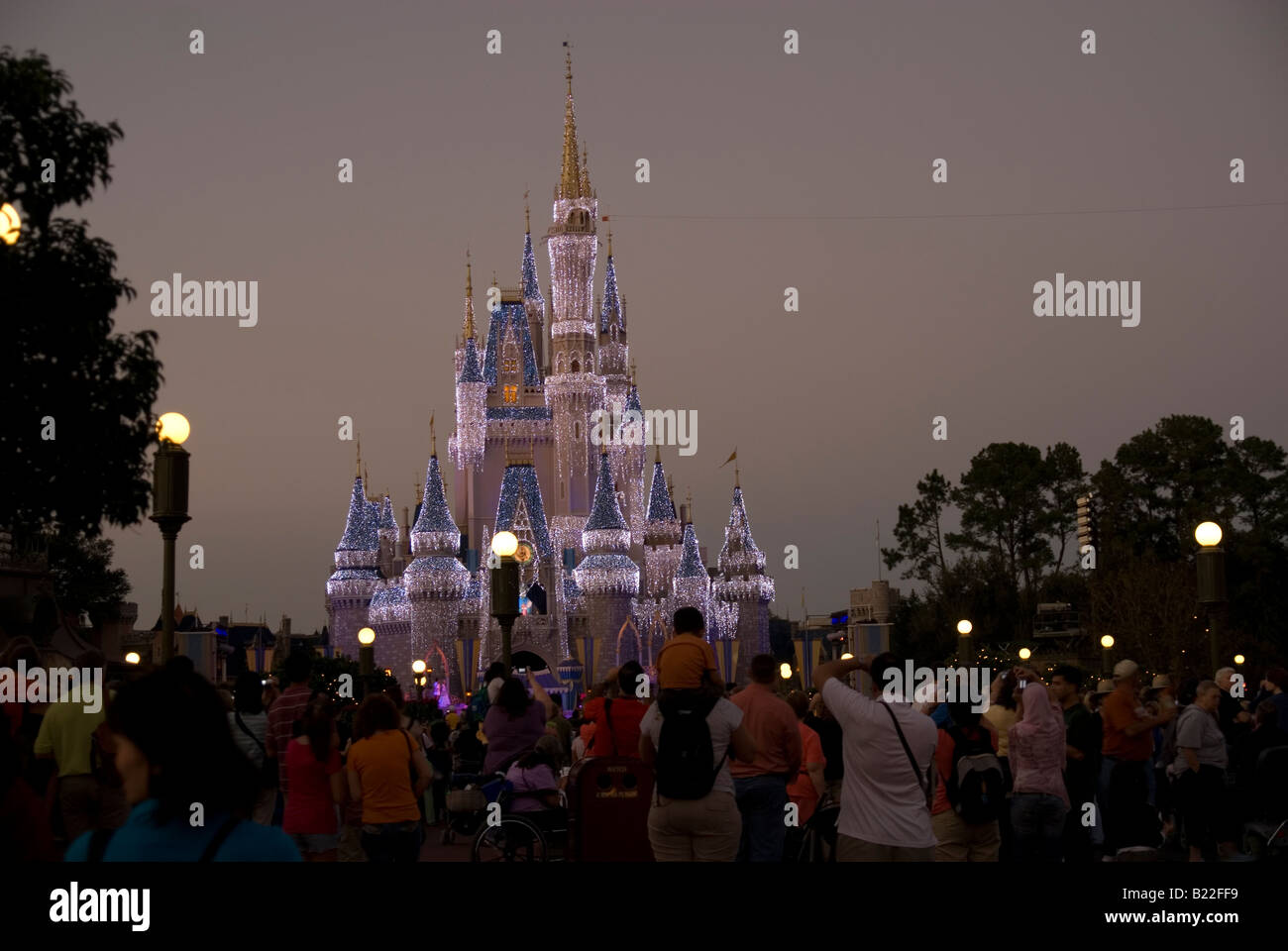 Disney at night hi-res stock photography and images - Alamy