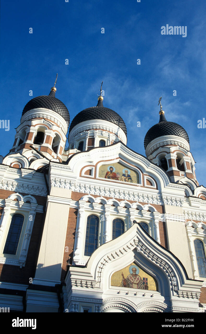 Alexander Nevsky Cathedral Toompea Tallinn Harju County Estonia Stock ...