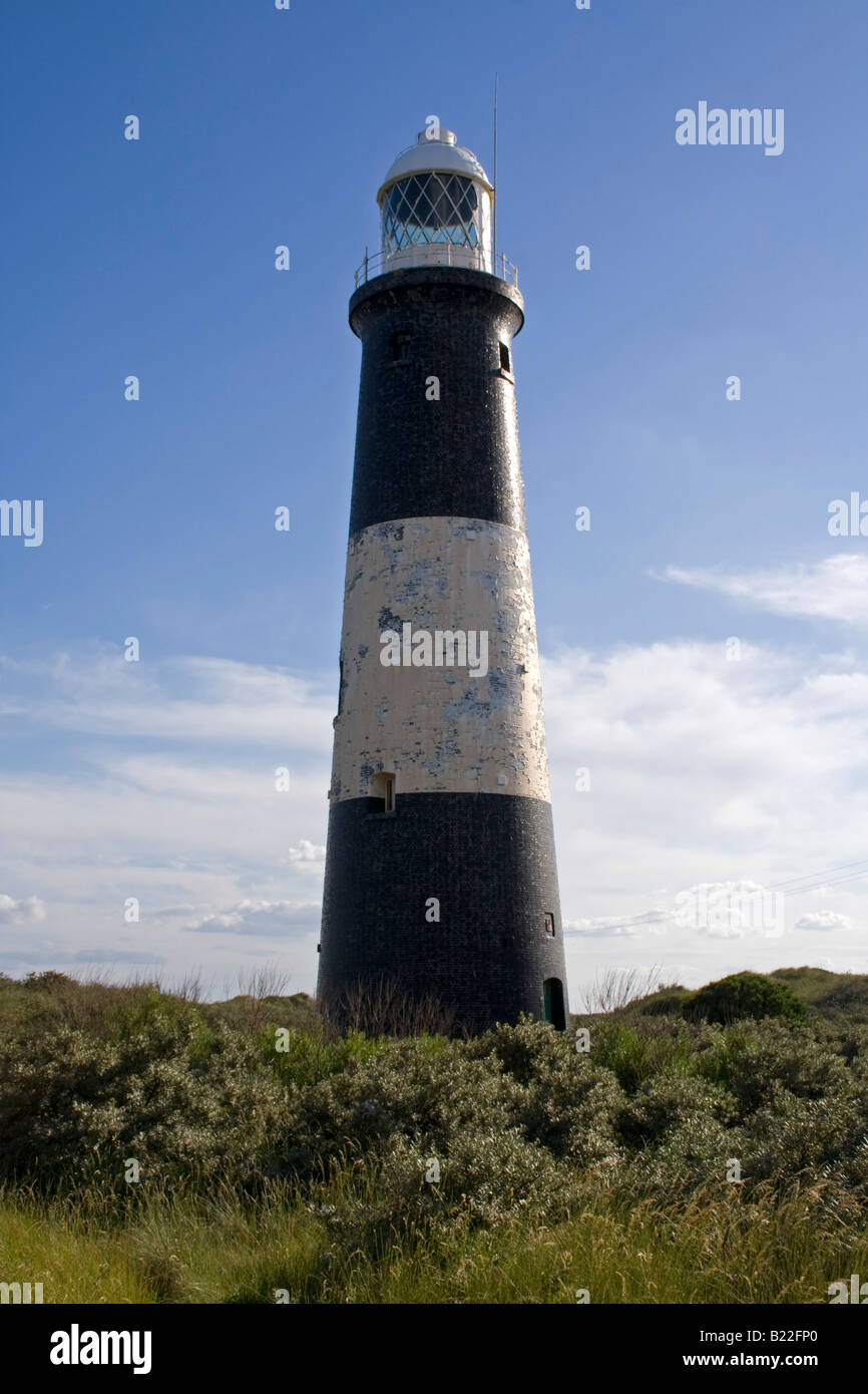 The lighthouse at spurn point Stock Photo - Alamy