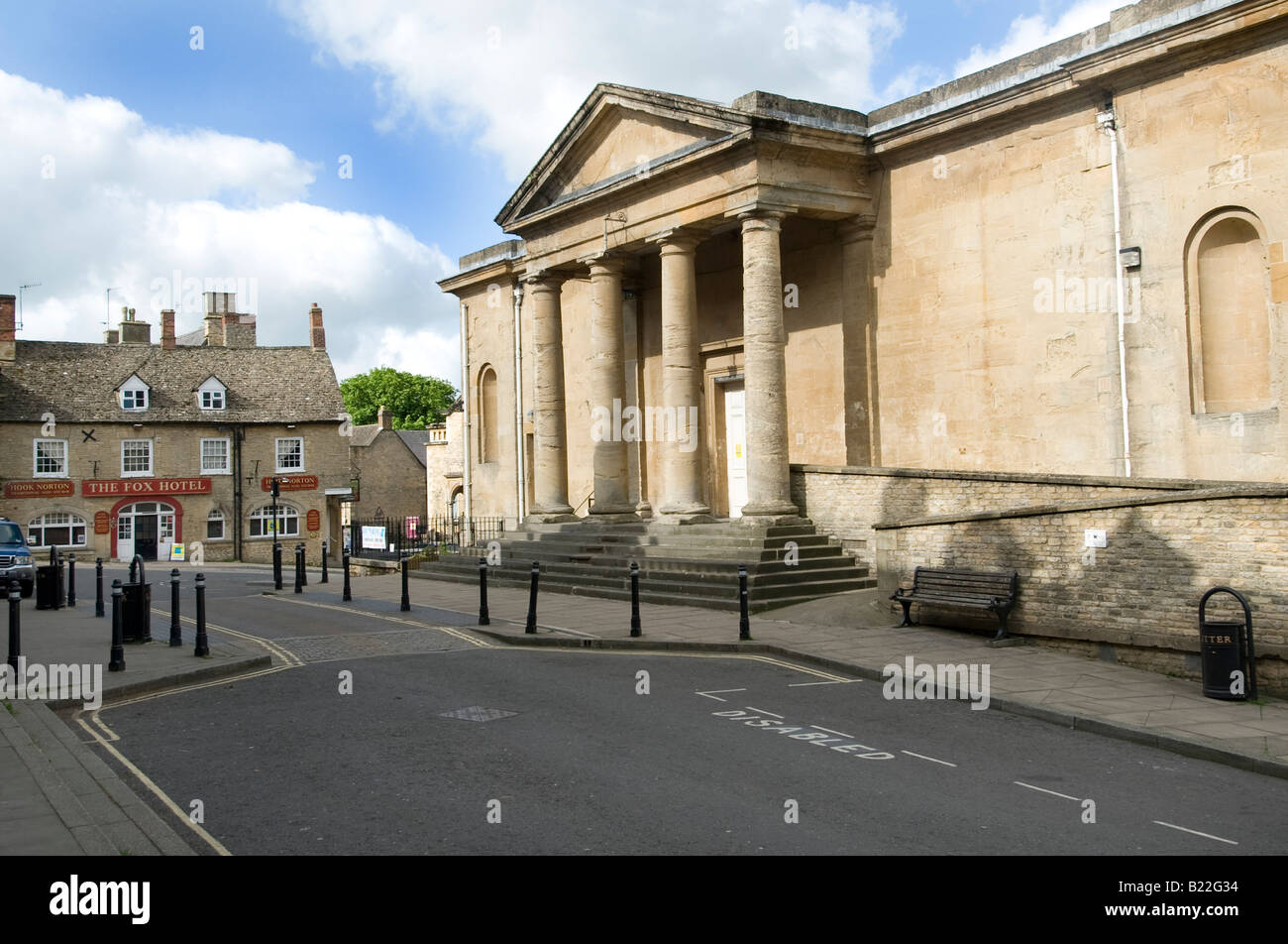 The Town Hall At Chipping Norton An Old Wool Mill Centre In The North