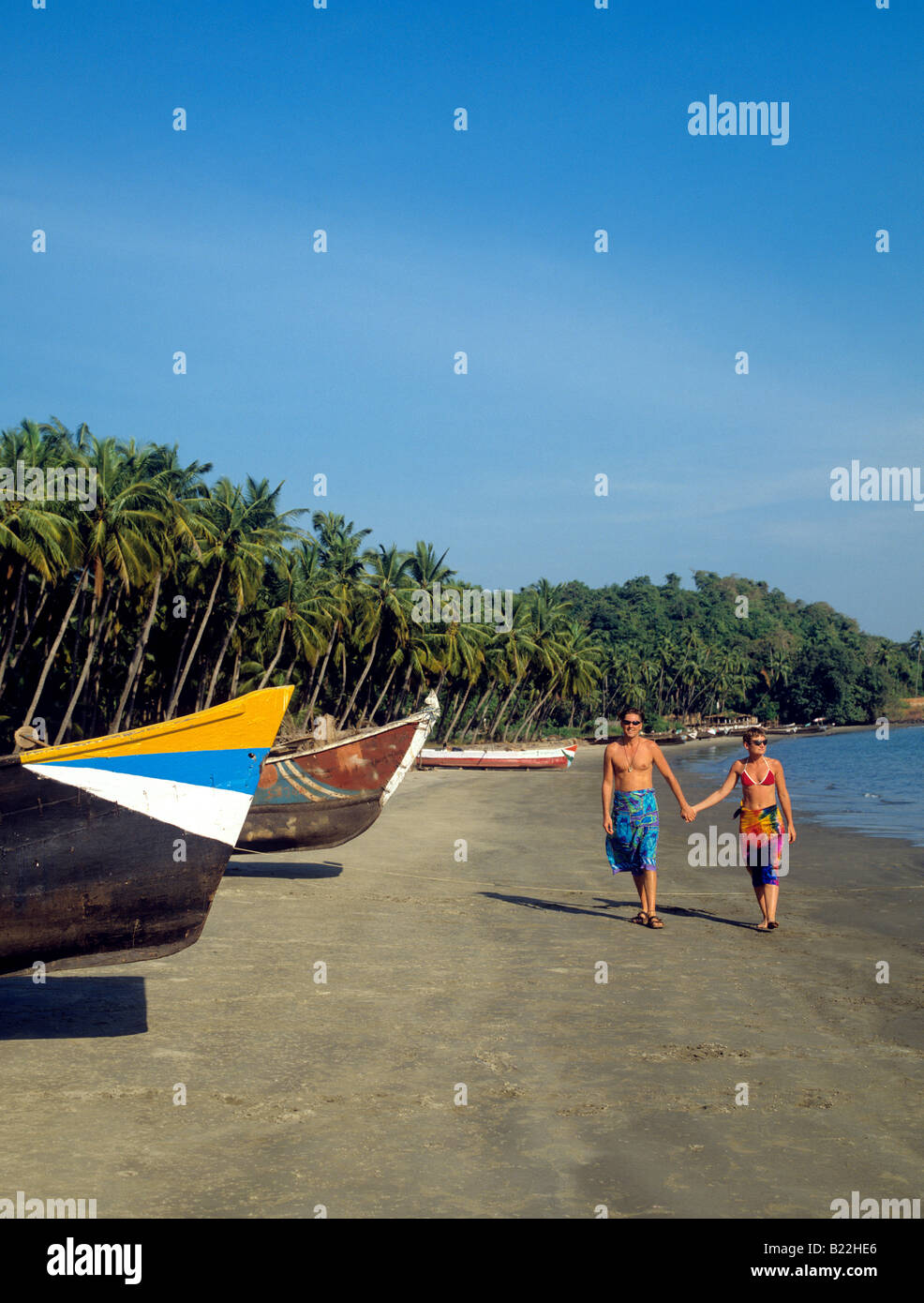 0956 Coco Beach Goa State India Stock Photo - Alamy