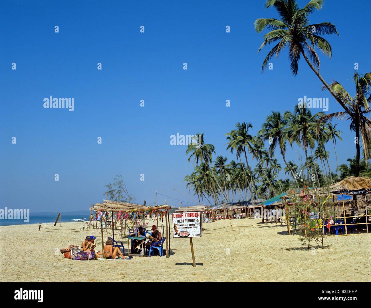 0963 Colva Beach Goa State India Stock Photo - Alamy