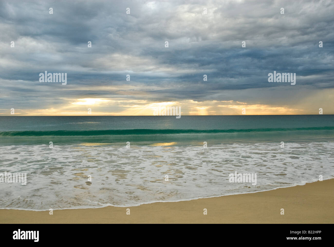 Beach sunset at Scarborough Beach, Perth, Australia Stock Photo - Alamy