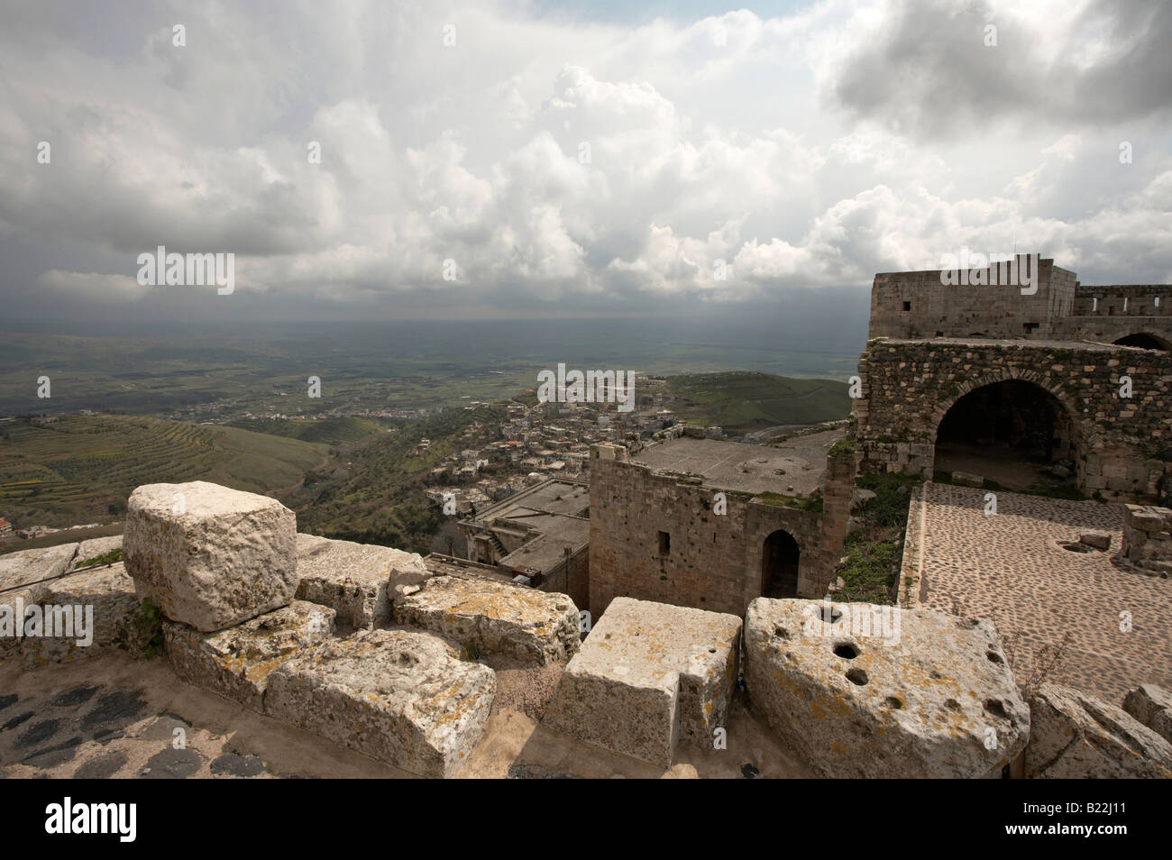 Syria krak des chevaliers fortress hi-res stock photography and images ...