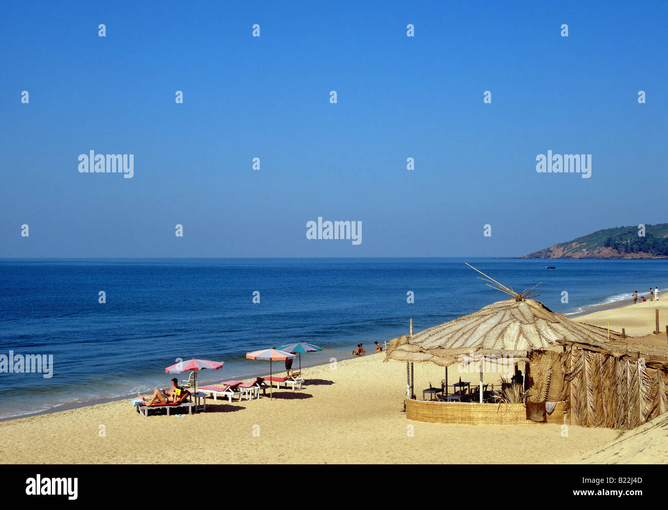 0940 Calangute Beach Goa State India Stock Photo - Alamy