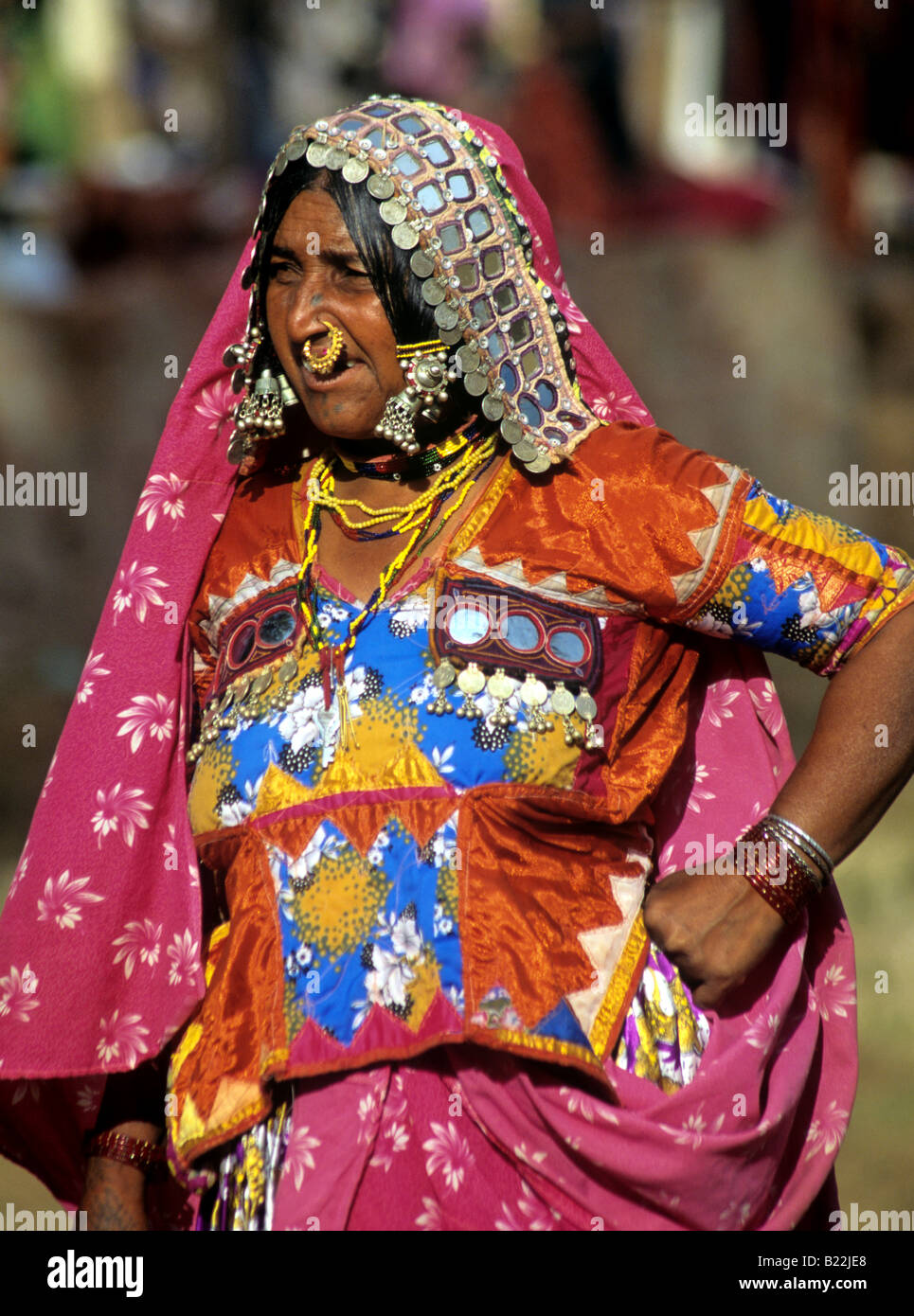 0997 Kenataka Hill Tribe Lady Goa State India Stock Photo - Alamy