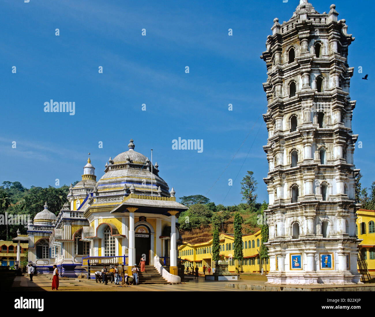 1050 Shri Mangeshi Maangeshi Goa State India Stock Photo - Alamy
