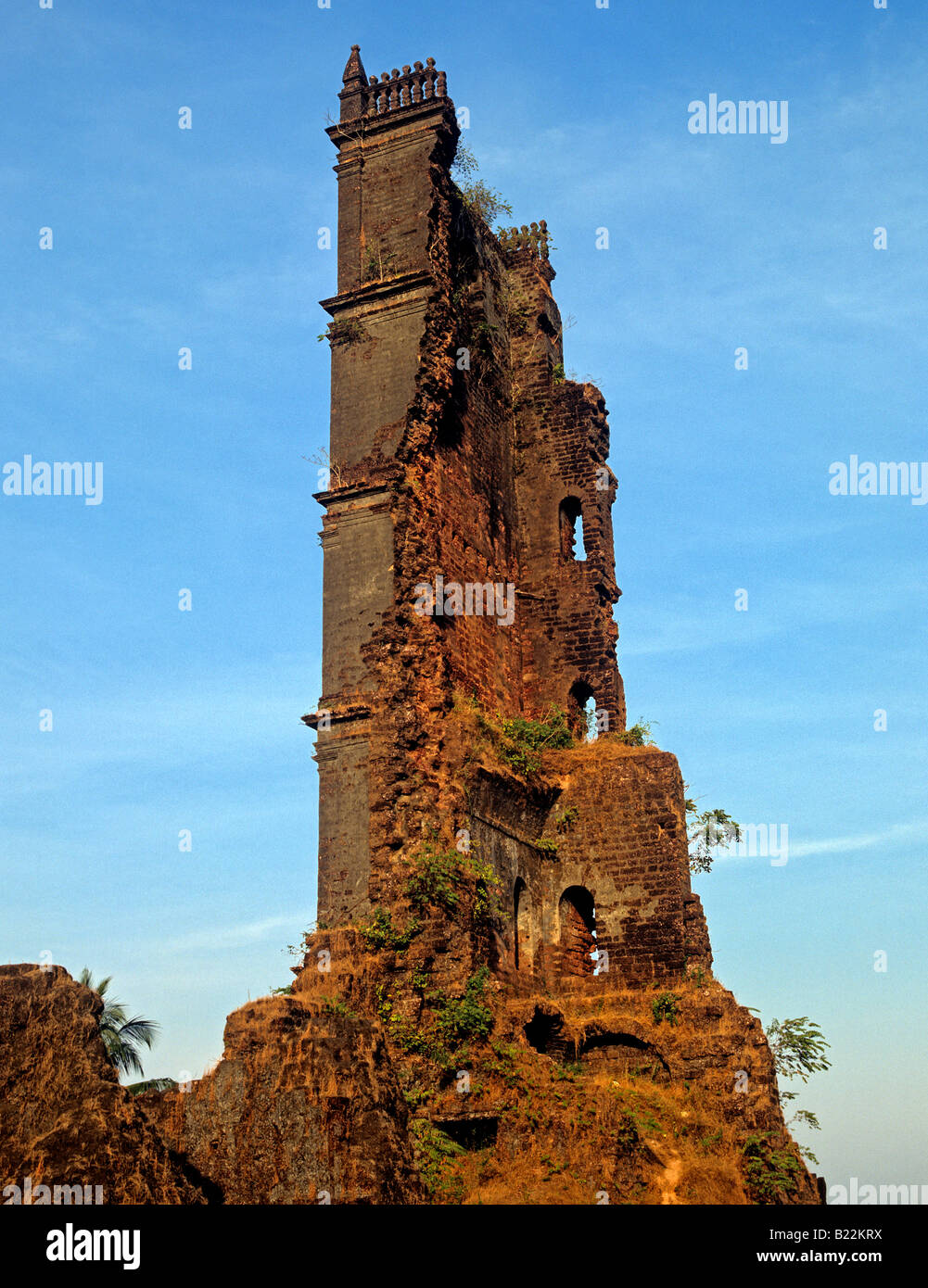 1022 St Augustine s Tower Old Goa Goa State India Stock Photo - Alamy