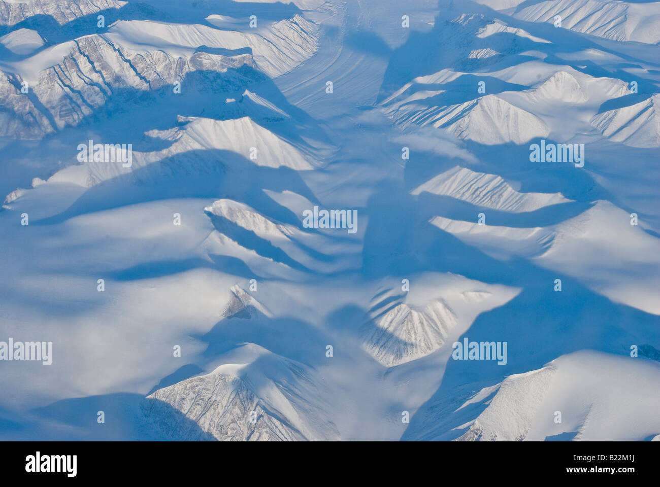 Greenland mountains snow winter hi-res stock photography and images - Alamy