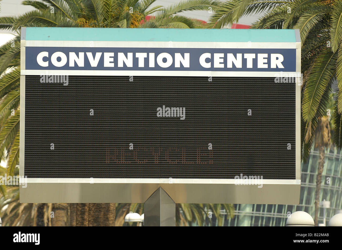 Los Angeles Convention Center Digital Outdoor Sign Stock Photo - Alamy