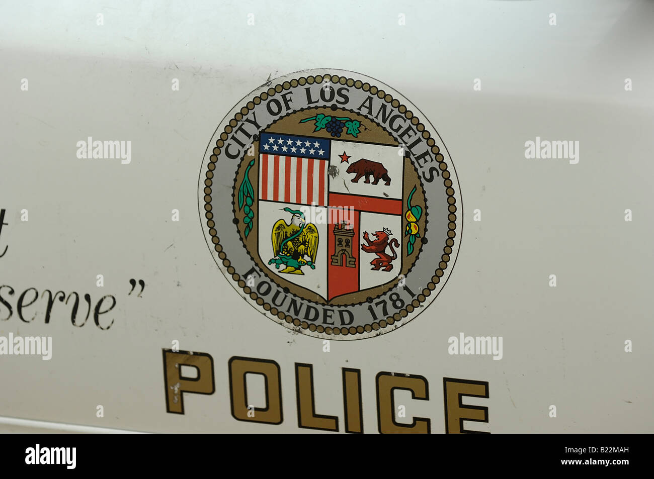 Lapd badge hi-res stock photography and images - Alamy