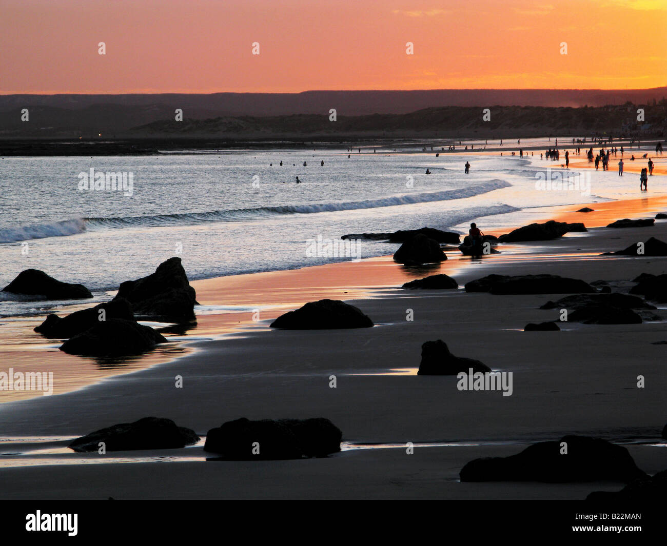 at the beach Stock Photo - Alamy