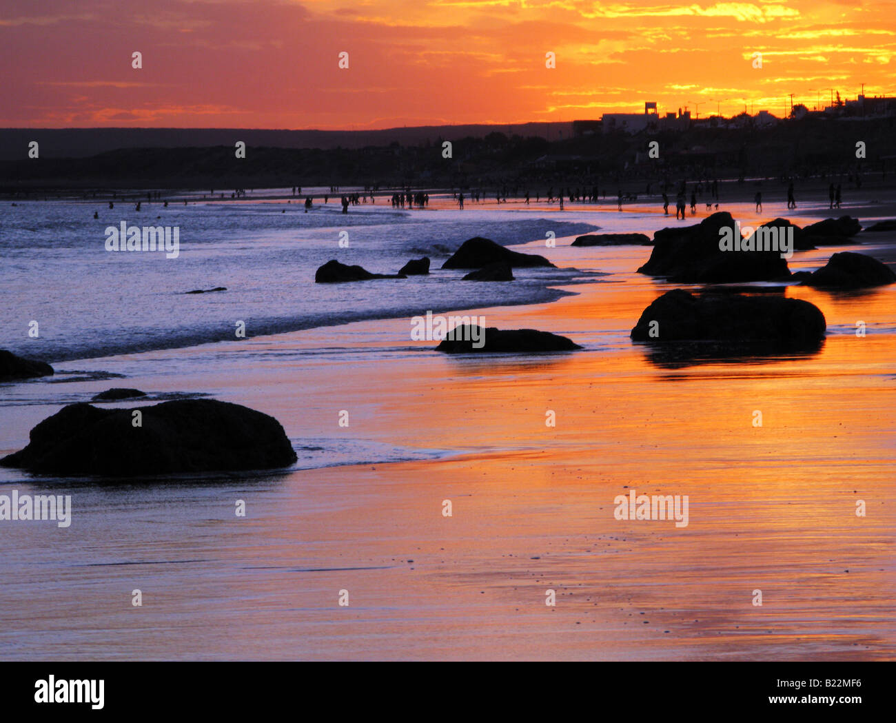 at the beach Stock Photo - Alamy
