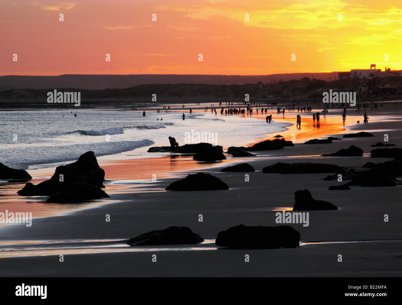 at the beach Stock Photo - Alamy