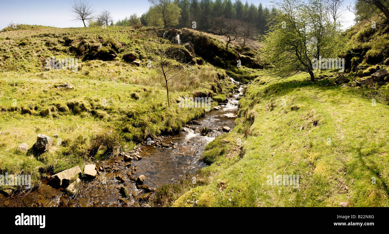The valley of the river goyt peak district national park derbyshire ...