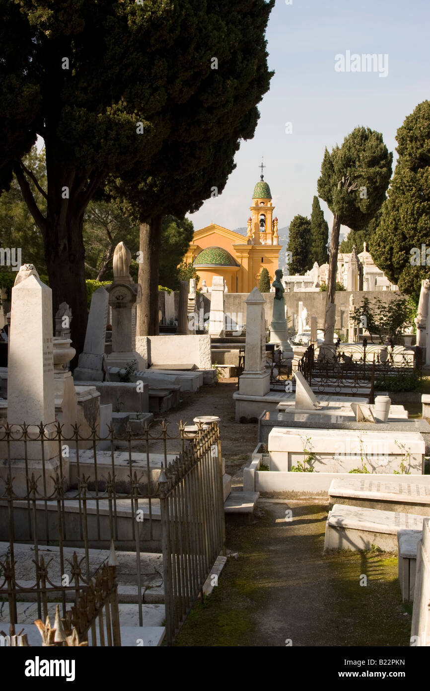 Jewish cemetery in Nice France Stock Photo - Alamy