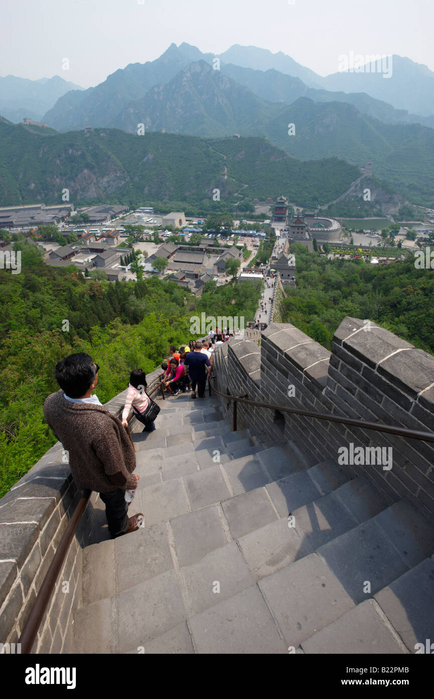 The Great Wall Badaling Beijing China Stock Photo - Alamy