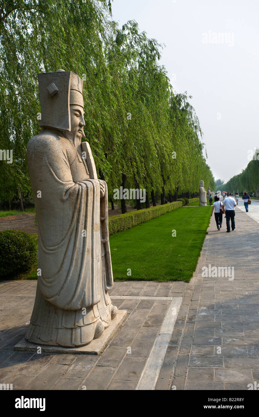 Sacred way ming dynasty tomb hi-res stock photography and images - Alamy